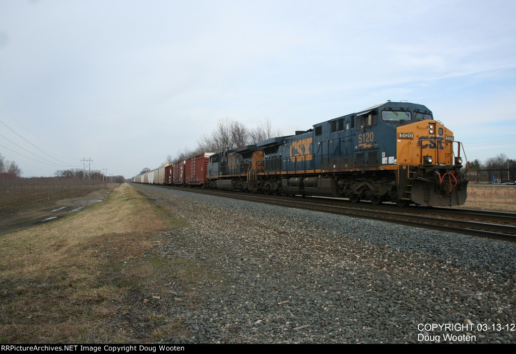 Westbound CSXT Manifest